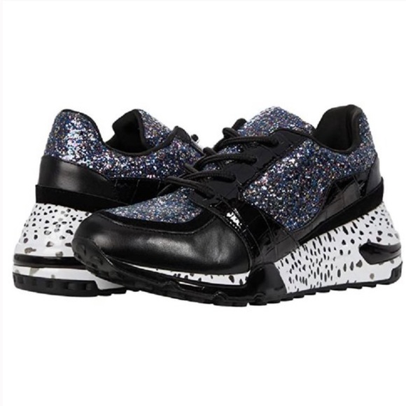 Steve Madden | Shoes | Steve Madden Sneakers Boomer Black Multi ...
